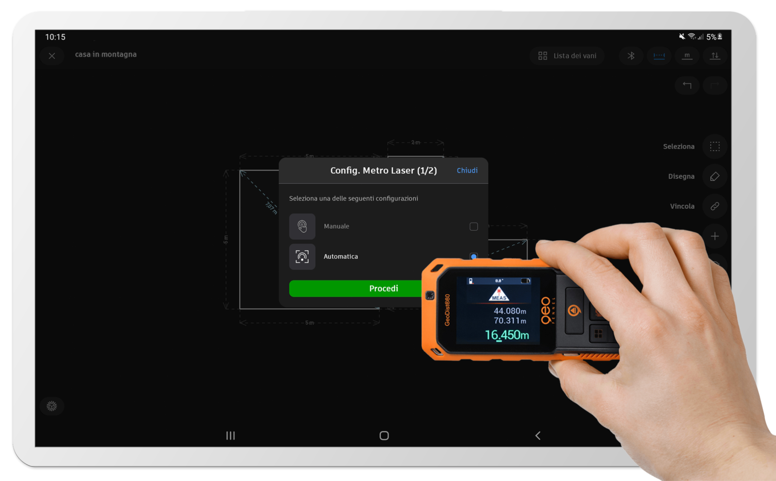 GEC Software - Rilievo - Landing Edilbim